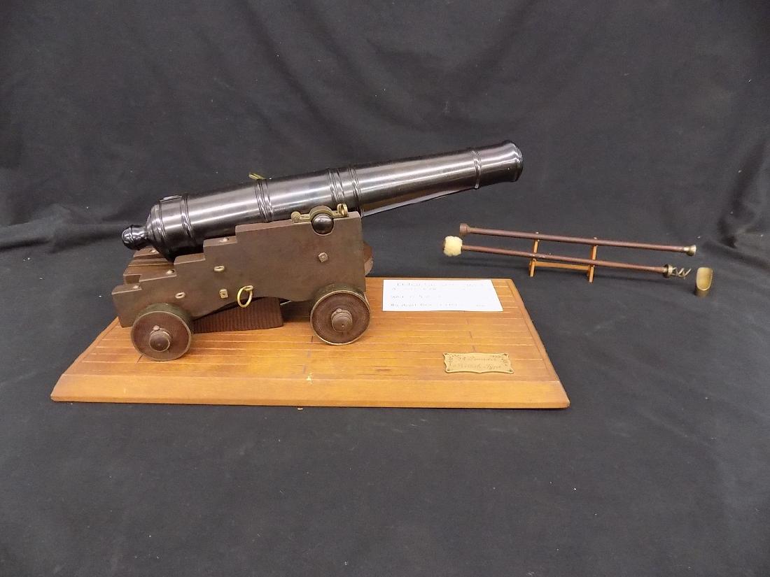 1/8 Scale Model British Naval Cannon as used on the USS