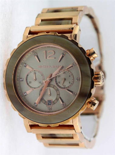 Michael Kors Lillie Chronograph Rose Gold-Tone Ladies - Dec 08, 2015 ...