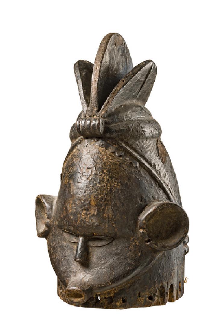 Helmet mask "zo gbe" - Sierra Leone/Liberia, Gola