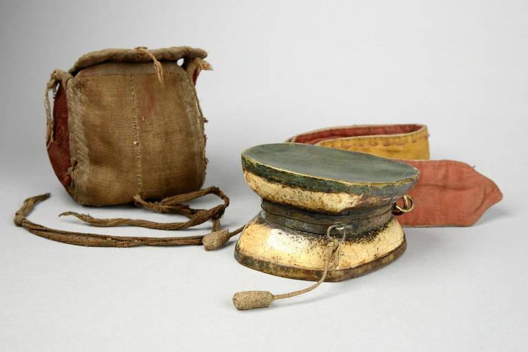 Skull Drum "chang Teu" ("damaru") Tibet