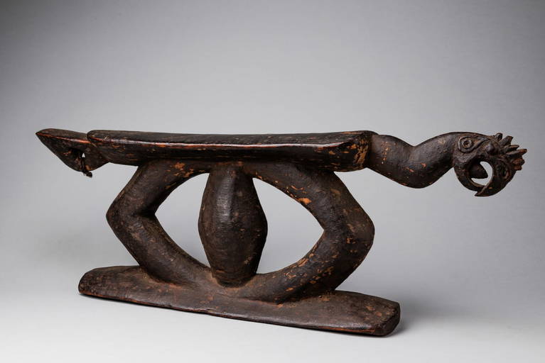 Headrest Papua New Guinea East Sepik Province Sepik River