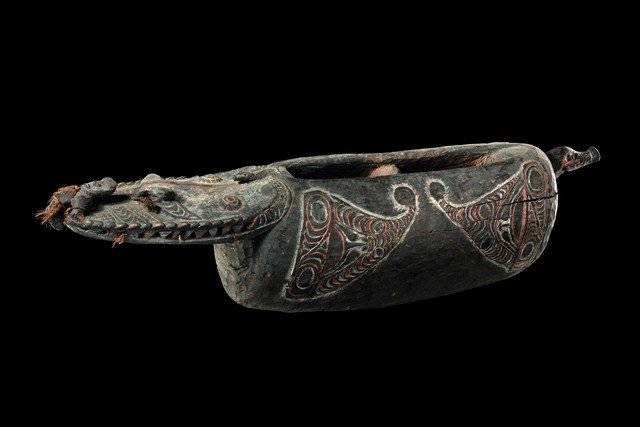 Slit Drum "garamut" Papua New Guinea Sepik
