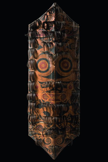Shield "kliau" - Indonesia - Borneo, Dayak
