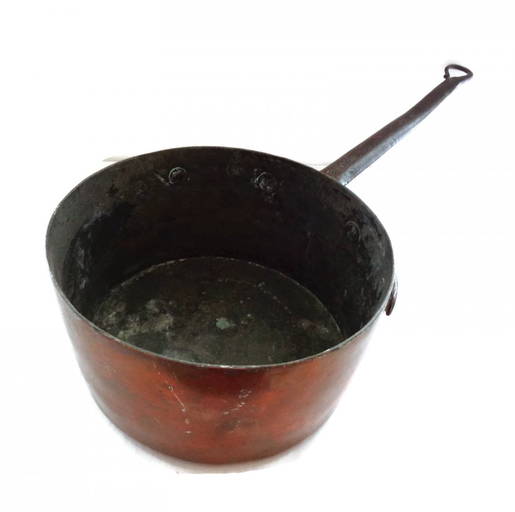 Solid Copper Sauce Pan