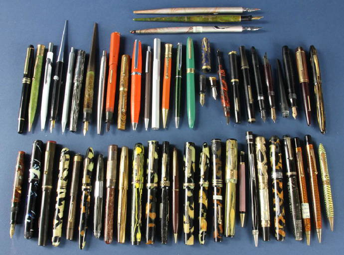 Collection Of Pens