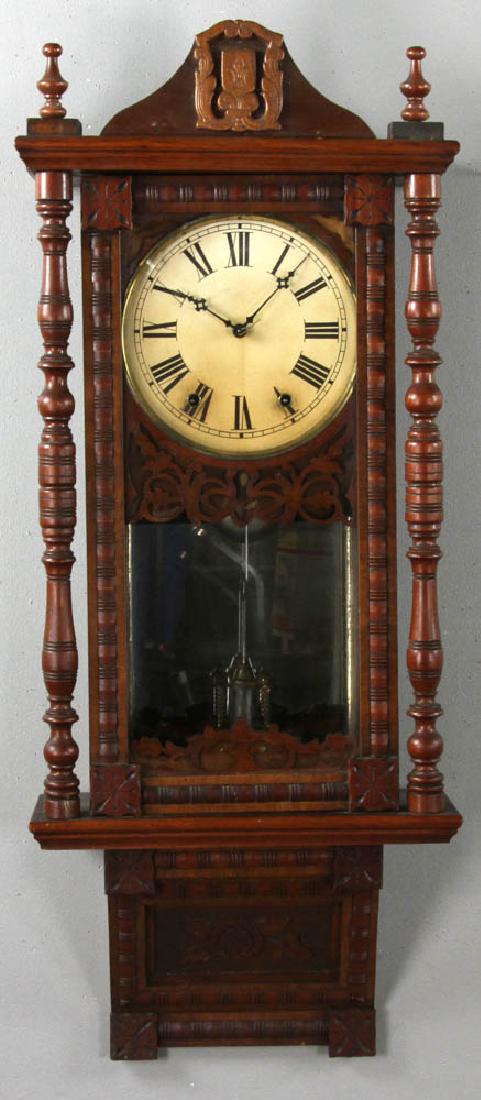 Jerome & Co. Wall Regulator Clock