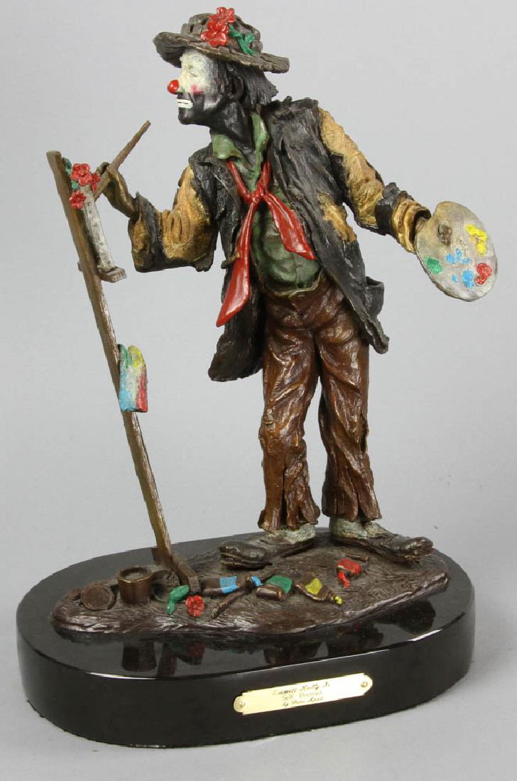Peter Apsit Bronze Sculpture Emmett Kelly