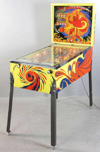 Bally Fireball Pinball Machine 606 1000