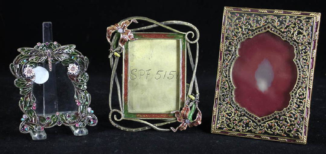 Group Of Three Jay Strongwater Frames