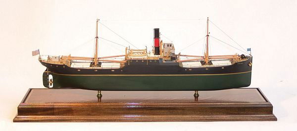 1080: Detailed Model, 1920s Tramp Steamer Excalibur