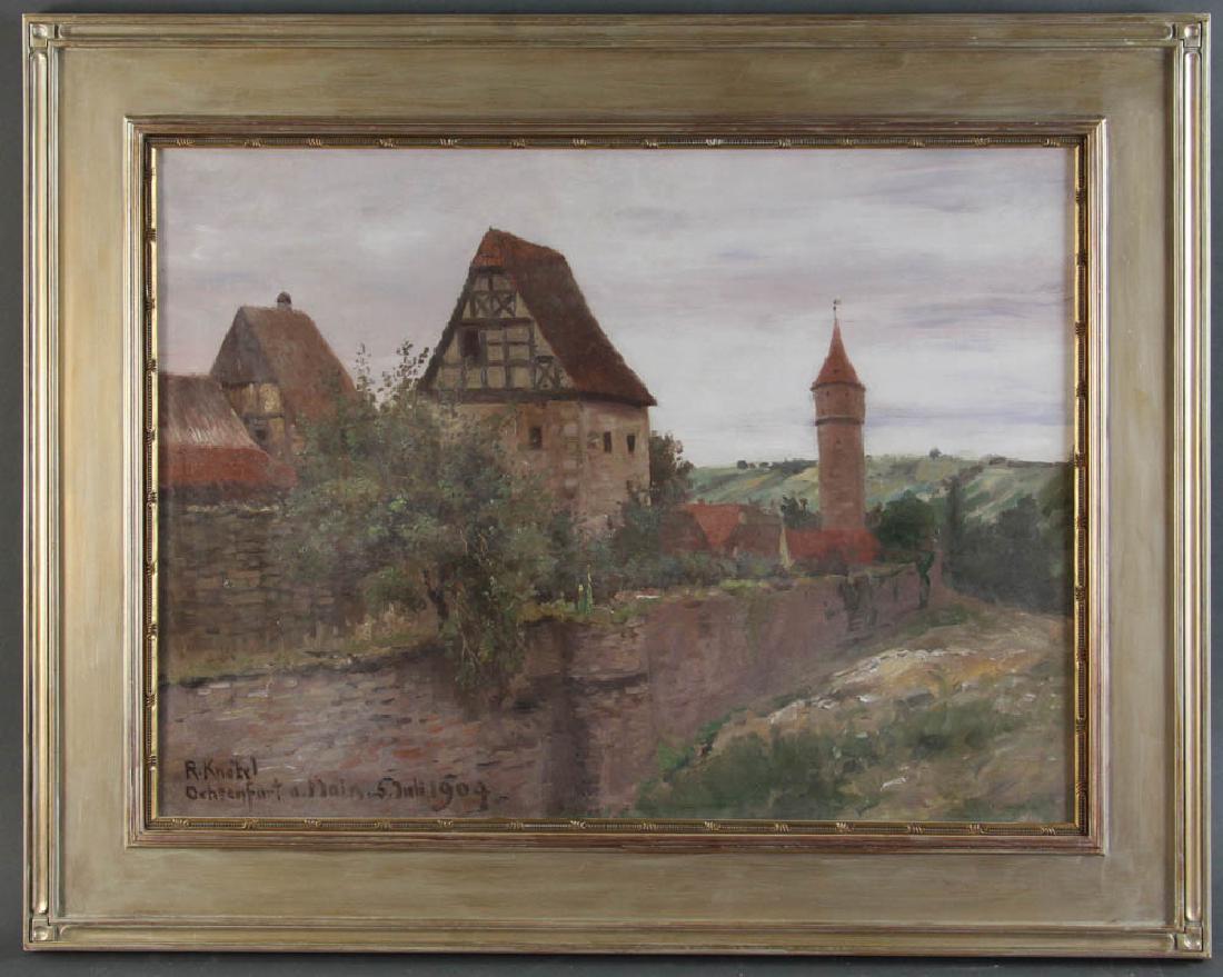 Richard Knotel Oil on Canvas