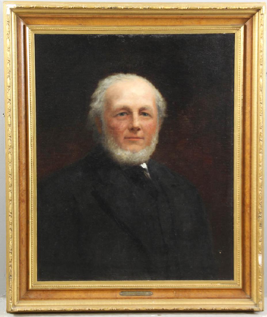 Portrait Of Francis Wheaton Oil on Canvas