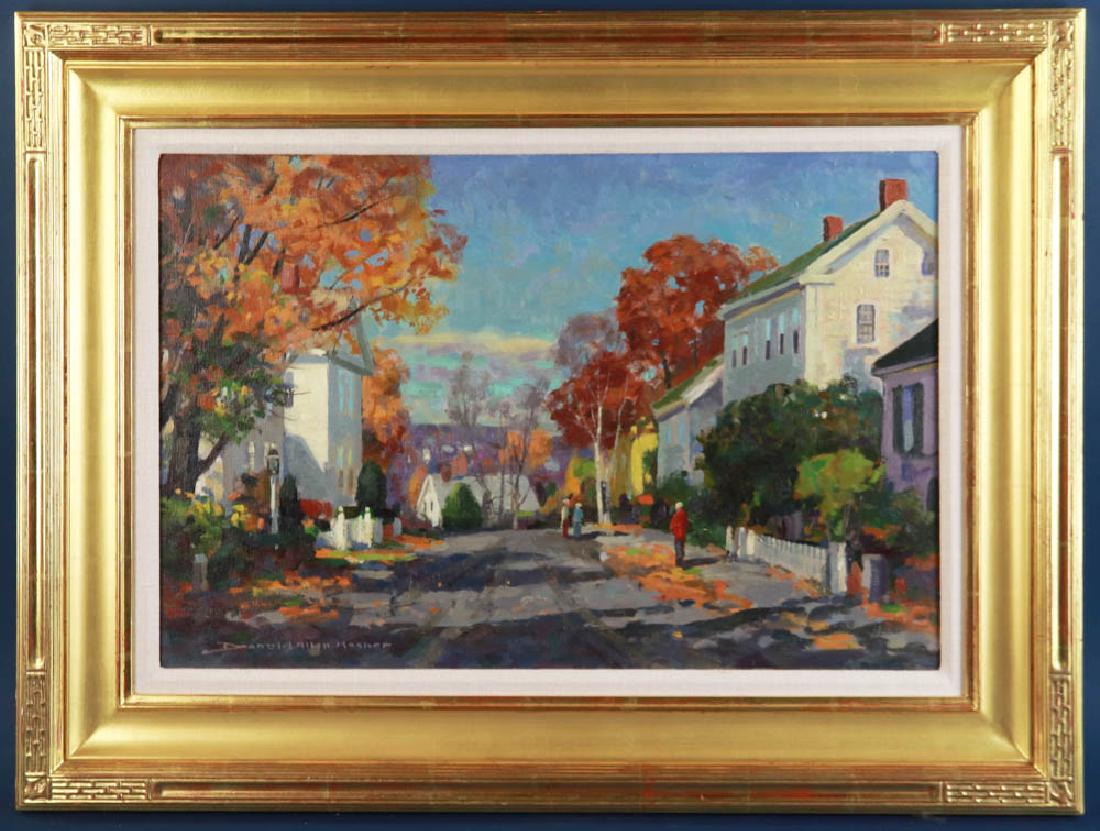 Donald Mosher, Oil on Canvas, Rockport