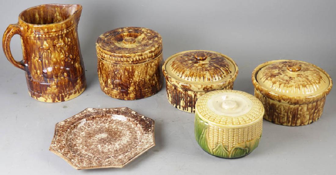 Pottery by Rockingham and Other Makers