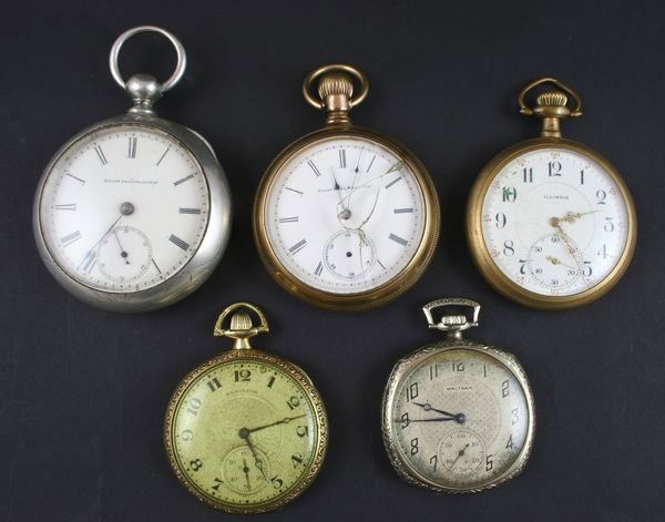 5117: (5) Pocket Watches.