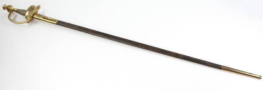 Ewald Cleff In Solingen, German Sword In Scabbard