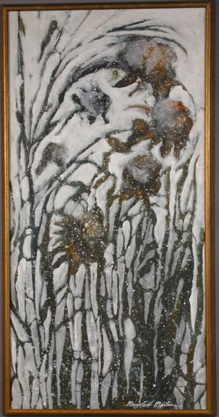 Sgnd. Mary Cobb Martin, Oil On Canvas, Floral