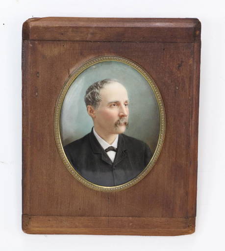 Oval Portrait Of Matthew Deroche