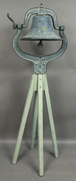 Cast Bell, Crystal Metal Company, Date 1886