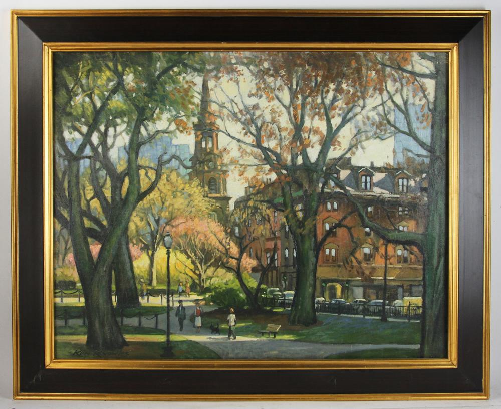 Ken Knowles, Arlington Street, Oil on Canvas - Dec 29, 2019 | Kaminski ...