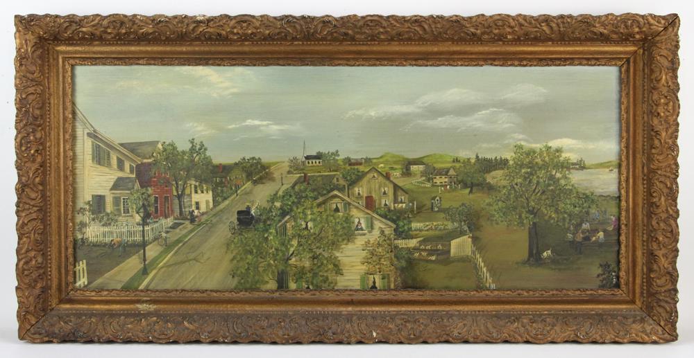 Edward Francis Rook Signed, Village Scene - Jan 25, 2020 | Kaminski ...