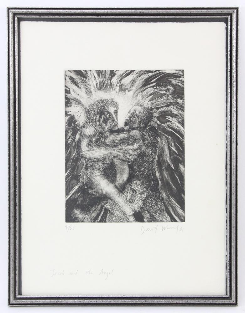 David Wurtzel, Jacob and the Angel, Print - Mar 21, 2020 | Kaminski ...
