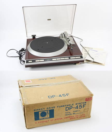 Denon Dp 45f Automatic Direct Drive Turntable