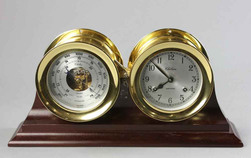 Chelsea Shipstrike Brass Clock and Barometer - Mar 22, 2020 | Kaminski ...