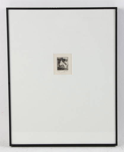 Gary Hansmann, Intaglio Etching, Monet At 86