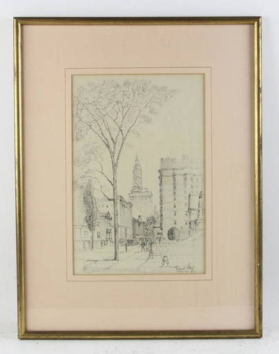 Frederick Polley, Drawing, Chicago 22