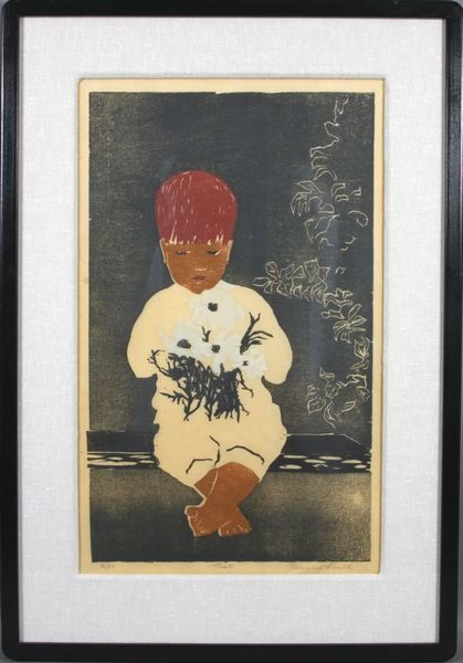 4052: Rosalind Smith, 20th C., "Rusti", Silkscreen