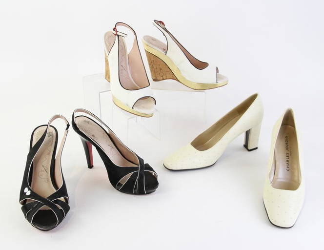 Charles Jourdan And Fiorucci Shoes