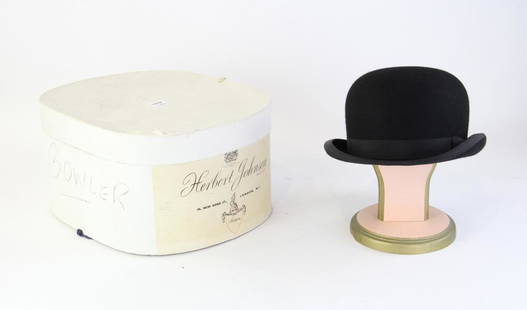 Herbert Johnson London Wool Tweed Hat