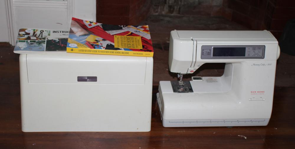 New Home Sewing Machine Memory Craft 8000