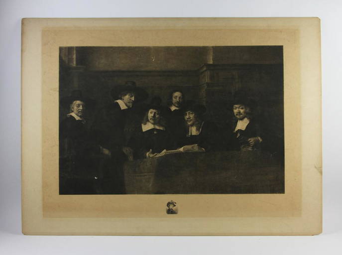 Print Of Rembrandt And The Doctor