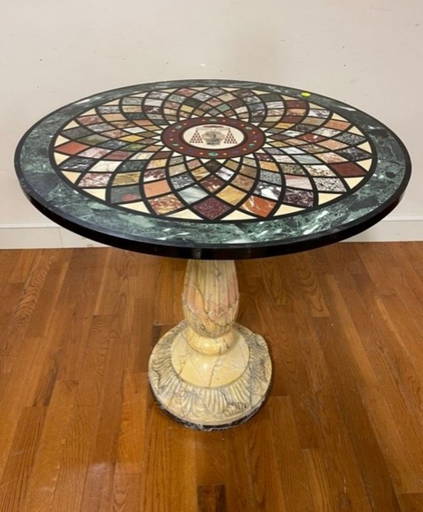 19thC Italian Grand Tour Table with Micromosaic Inlay - Oct 02, 2021 ...