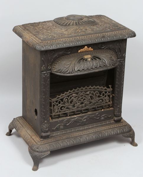 Antique Cast Iron Gas Heater