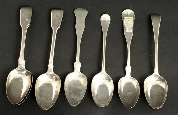 Seven (7) Assorted Sterling/800 Silver Spoons