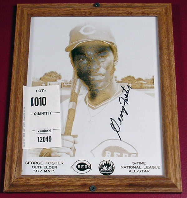 1010: GEORGE FOSTER AUTOGRAPH