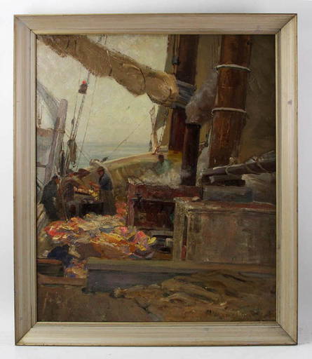 Walter Lofthouse Dean, Sorting The Catch