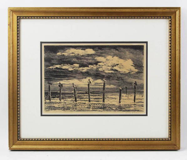 Adolf Arthur Dehn, Key West Beach, Lithograph (#0372) on Sep 24, 2022 ...