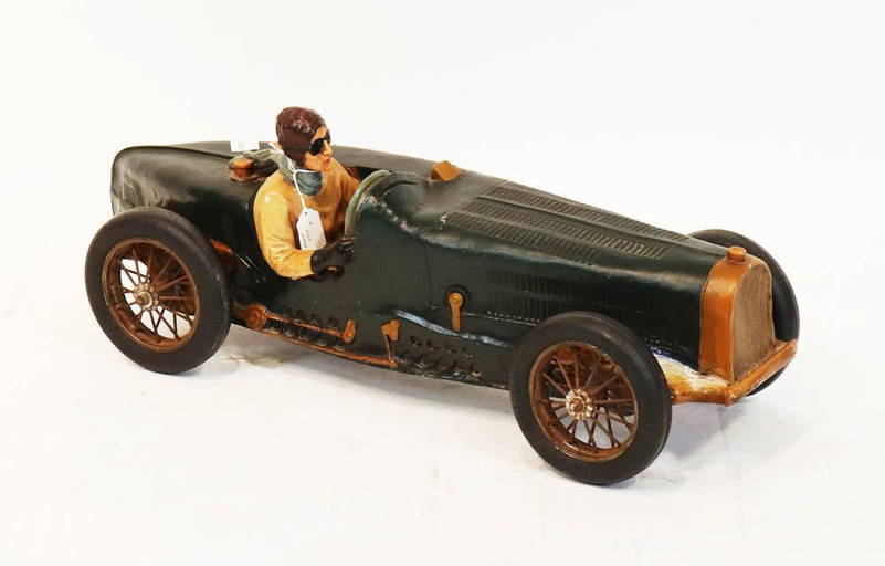 Large Model of Early Race Car and Driver (#0004) on Jan 06, 2023 ...