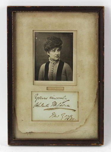 Adelaide Neilson Inscribed Autograph (#0913) on Jan 07, 2023 | Kaminski ...