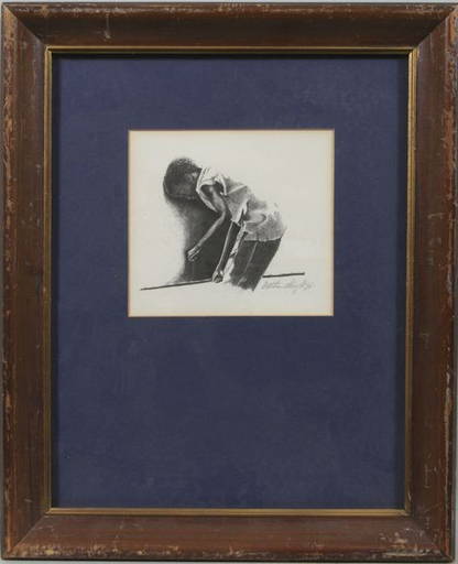 Nathan Wright Jr., Young Boy, Etching