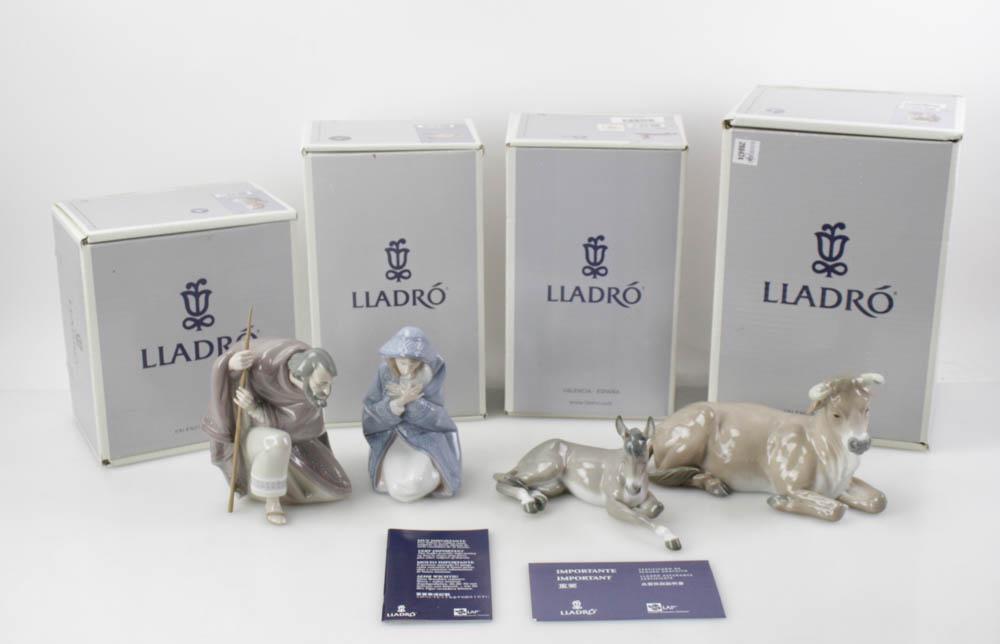 Lladro Figures In Original Boxes