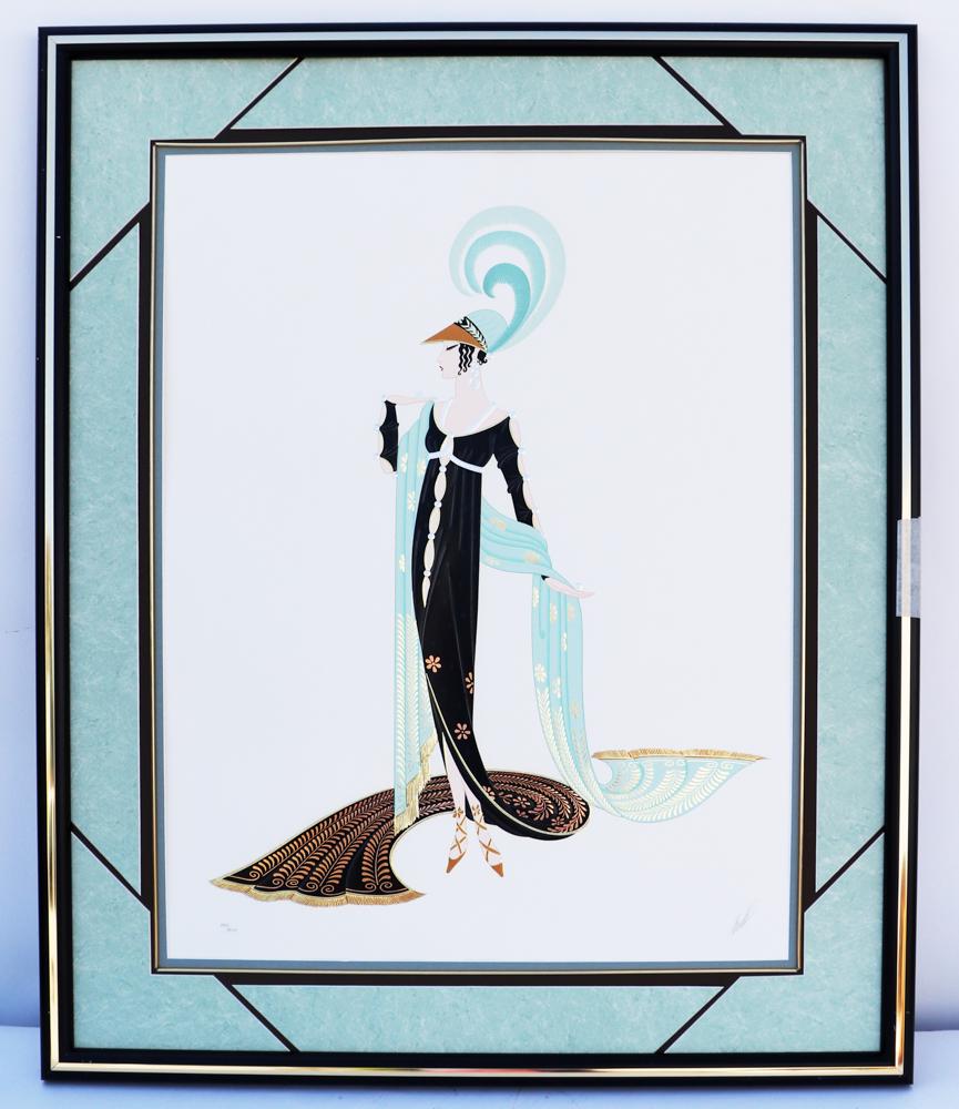 Erte, Directoire, Print, Signed In Pencil Auction