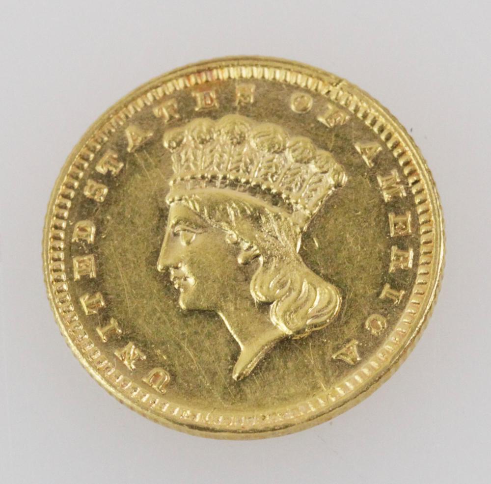 1884 Liberty 1-dollar Gold Coin Auction