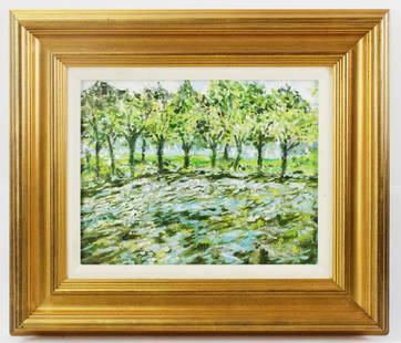 Tabler, Sally, Oil On Canvas "end Of Summer"