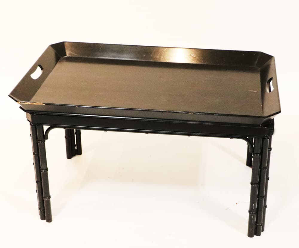Baker Furniture Chinese Style Tray Table Auction