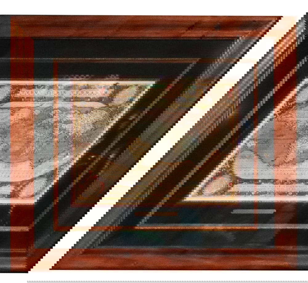 Ortelius World Map, Typus Orbis Terrarum, 1587 Auction